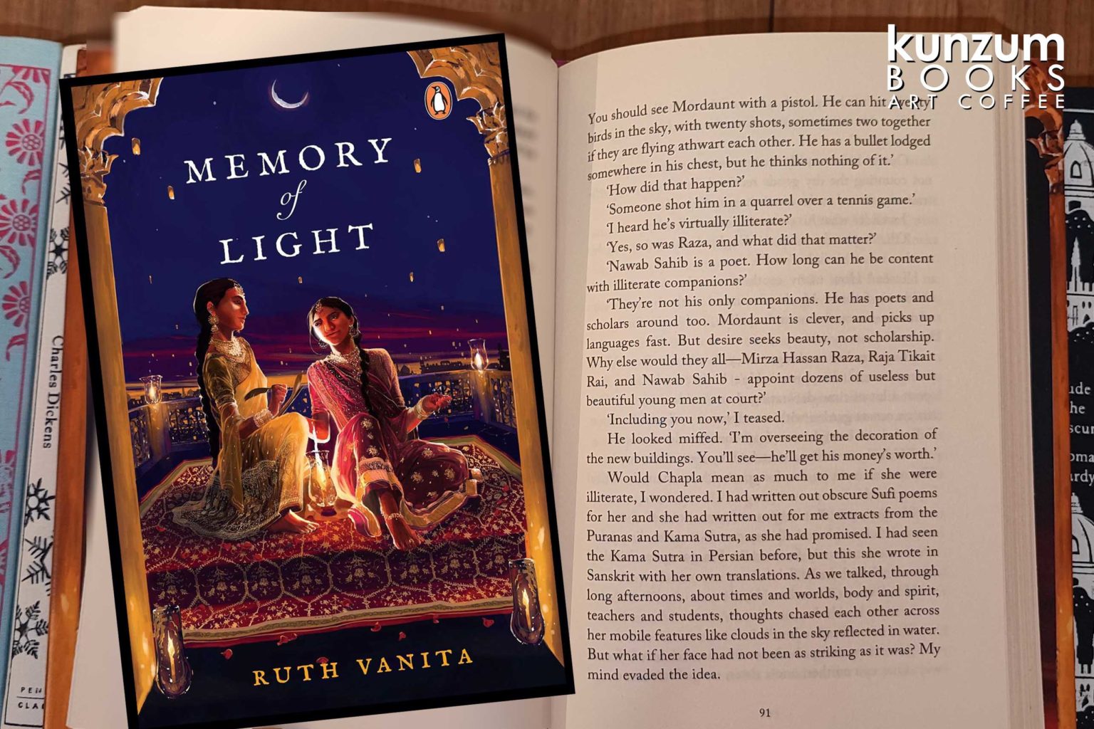 Memory of Light: A Poignant Love Story of Two Courtesans – Kunzum