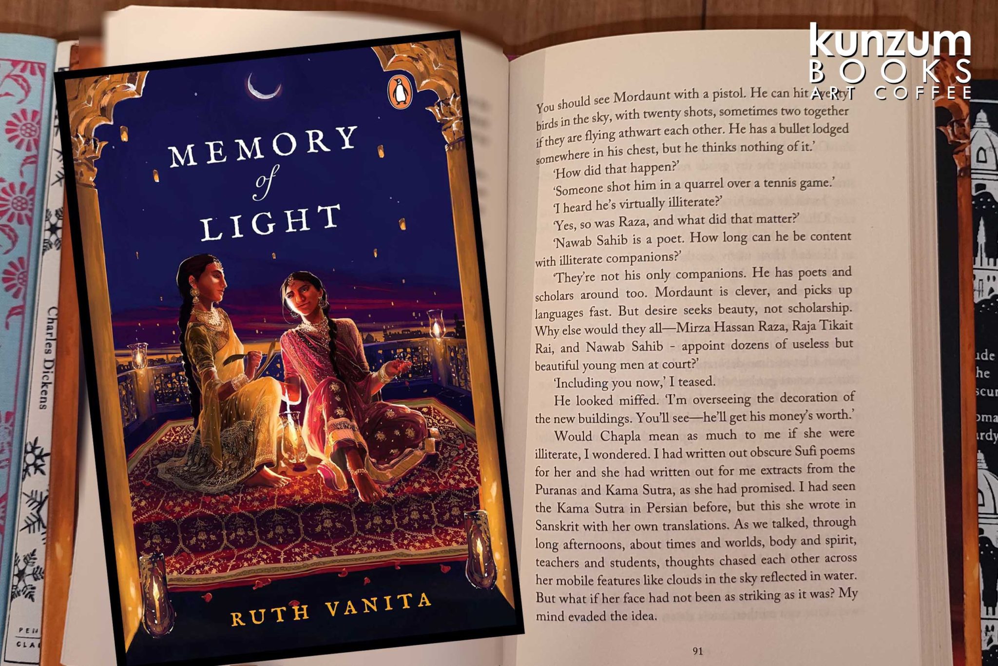 Memory of Light: A Poignant Love Story of Two Courtesans – Kunzum