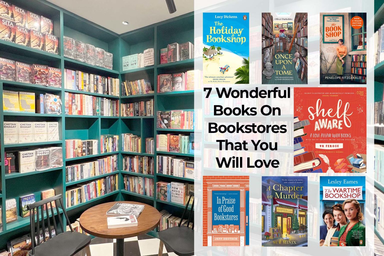 7 Wonderful Books on Bookshops That You Will Love – Kunzum