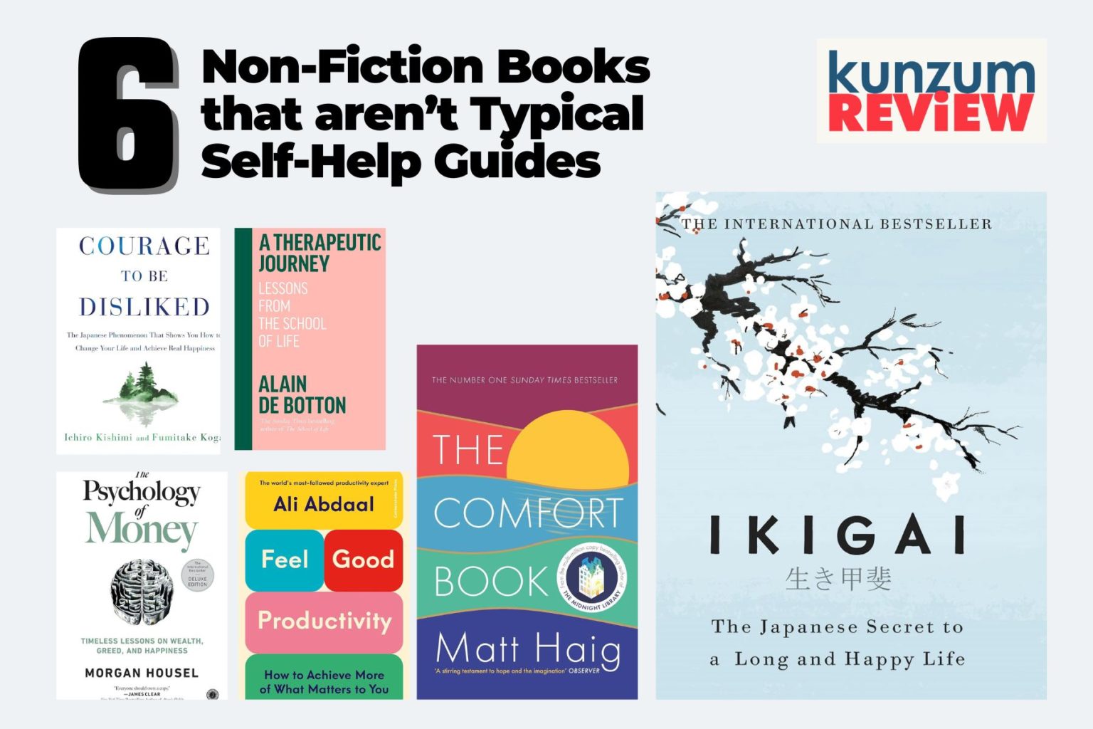 Top 6 Non-Fiction Bestsellers that aren’t your Typical Self-Help Guides ...