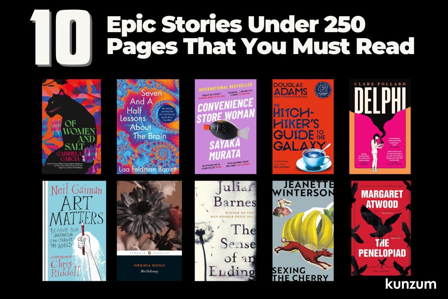 10 Epic Stories Under 250 Pages That You Must Read – Kunzum