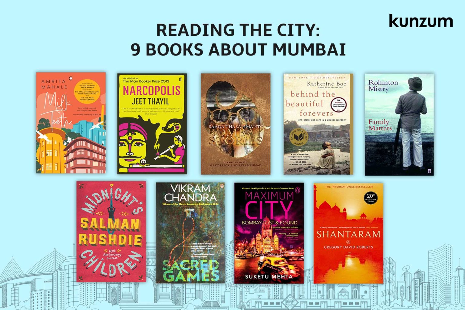 Reading the City: 9 Books about Mumbai – Kunzum