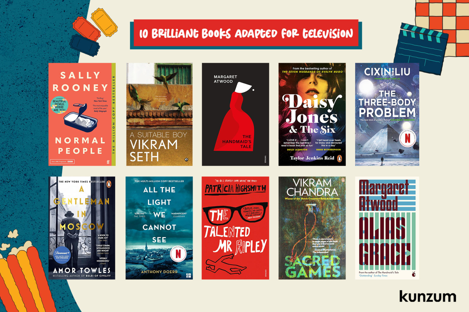 10 Brilliant Books Adapted For Television – Kunzum